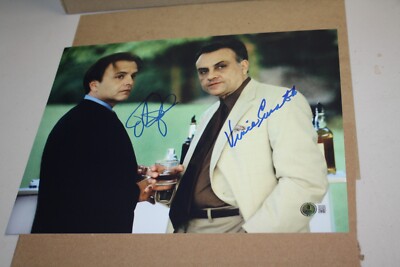JOE PANTOLIANO VINCENT CURATOLA DUAL Signed Sopranos 11x14 Autograph ...