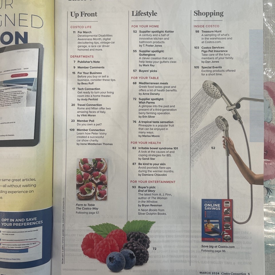 Costco Connection Magazine Recipe for success, March 2024, The Wonders ...