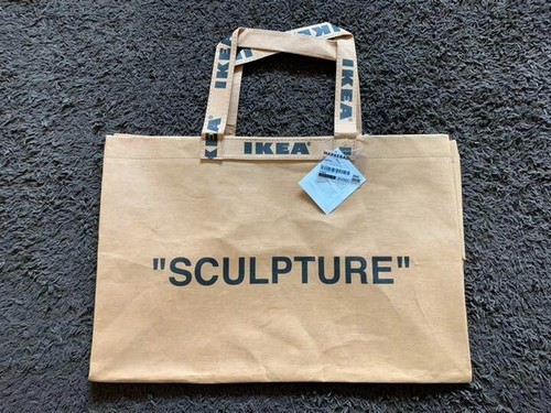 IKEA x Virgil Abloh MARKERAD “SCULPTURE ” Tote Bag | Large - used/good ...