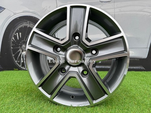 4X R16 Inch 5X130 MB 4x4 Style Grey Polished Wheels: Fits Sprinter ...