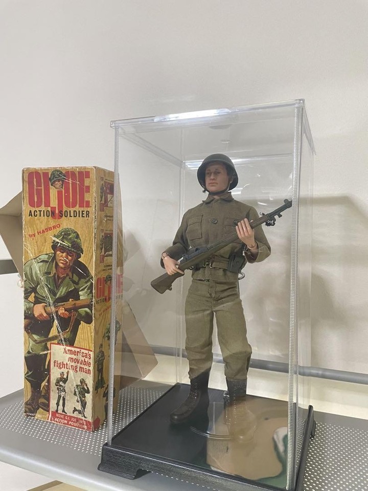 GI Joe Hasbro the 60s Action Soldier Rare vintage military figure w/Box ...