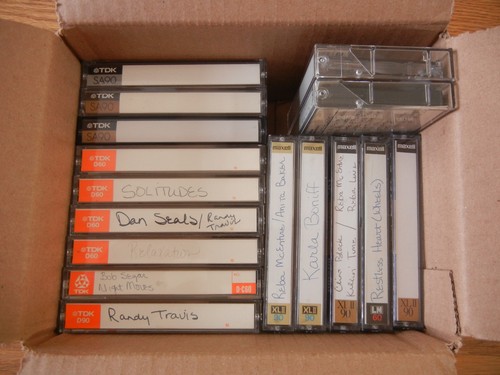 Mixed Lot of 16 Maxell XLII/TDK High Bias Type II Cassette Tapes Used ...