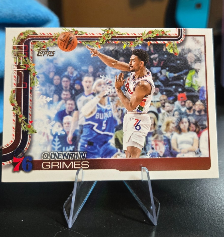 2025-26 Topps NBA Holiday Single Cards -Complete Your Set!! Buy 3 Get 7 ...