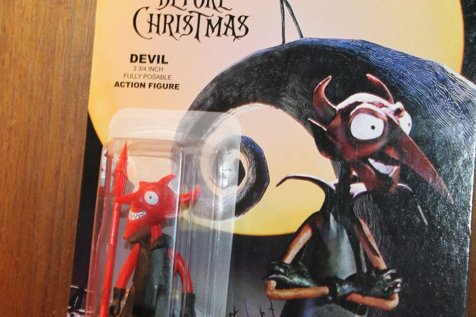 DEVIL The Nightmare Before Christmas 3 3/4" inch Reaction Retro Figure ...