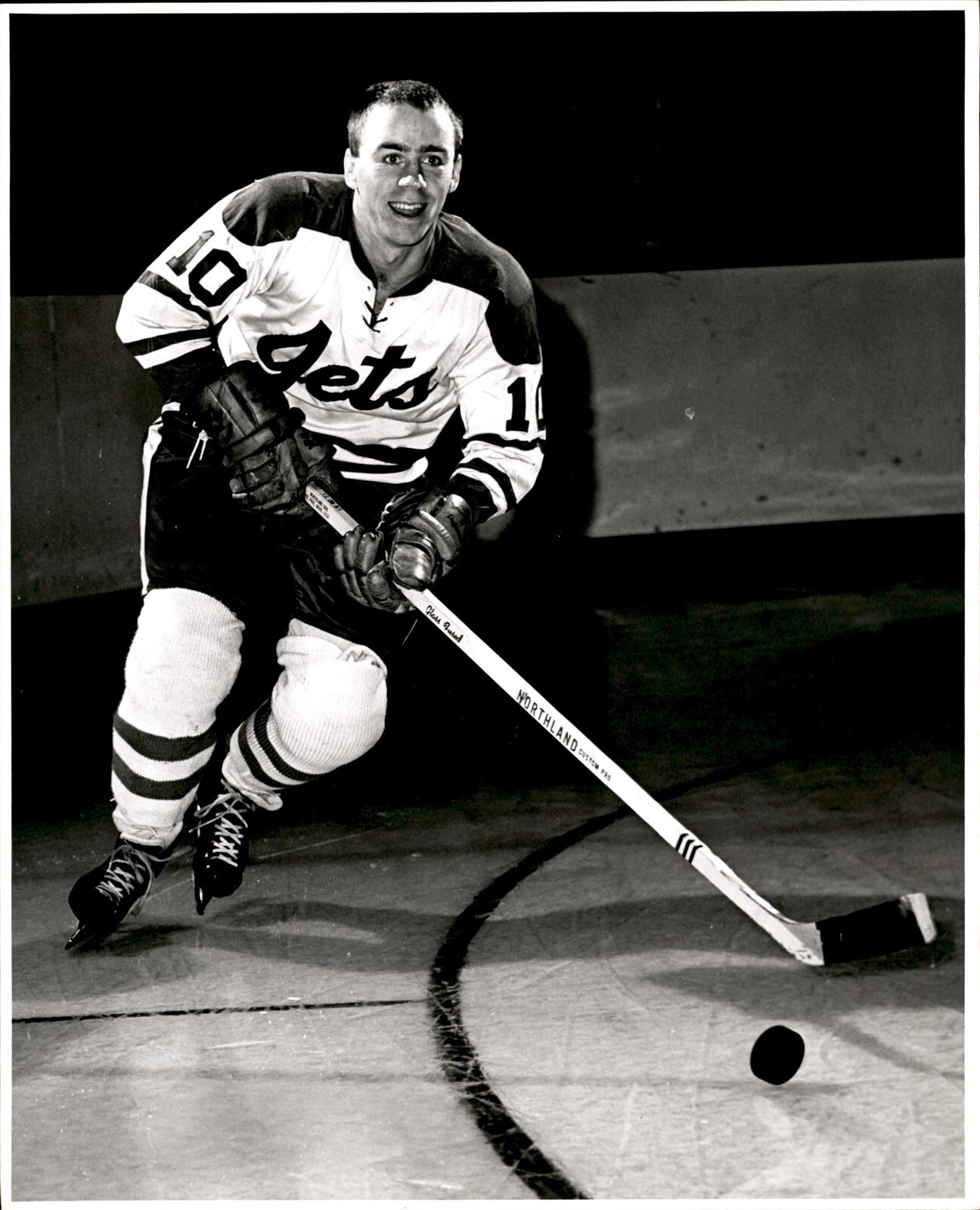 PF19 Original Photo JOHN GOFTON 60s-70s JOHNSTOWN JETS EHL ICE HOCKEY ...