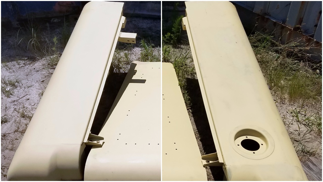 LH+RH HMMWV HUMVEE M998 SPONSON SET Left & Right Sponson for Hard Top ...