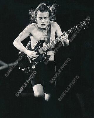 ANGUS YOUNG 1970s ACDC AC/DC AUSTRALIAN ROCK MUSIC 8 X 10 PHOTO | eBay