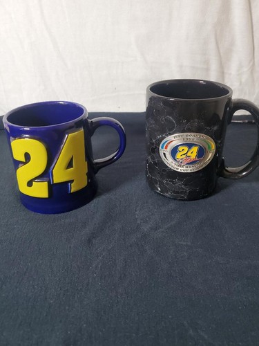 2 Jeff Gordon 1998 Coffee Cup Mug Nascar Winston Cup Champion Black ...