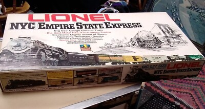 VINTAGE LIONEL NYC EMPIRE STATE EXPRESS TRAIN SET, NEW STILL SEALED. | eBay