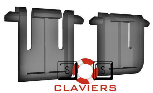 Dell TH836 Keyboard Spare Replacement Tilt Leg Stand Foot Feet Set | eBay