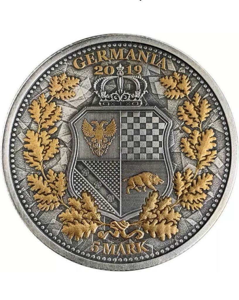 1 oz GERMANIA MINT 9999 fine silver LIMITED EDITION FAST SHIPPING! | eBay