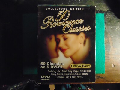 50 Romance Classics Collector's Edition 50 Movies on 5 DVD's NEW Sealed ...