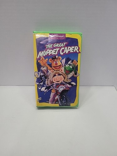 The Great Muppet Caper VHS Jim Henson Clamshell Vintage 1993 | eBay