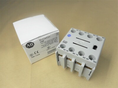 Allen Bradley 100-FA40 auxiliary contact (NIB) | eBay