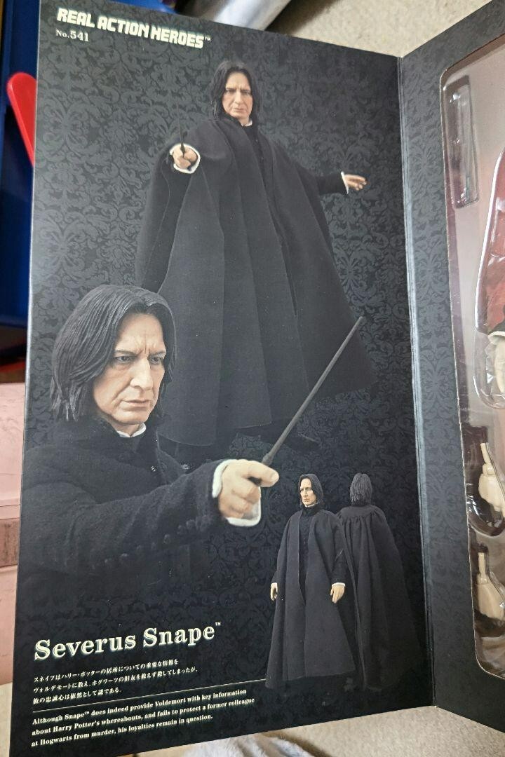HARRY POTTER SEVERUS SNAPE MEDICOM RAH REAL ACTION HERO 1/6 FIGURE ALAN ...