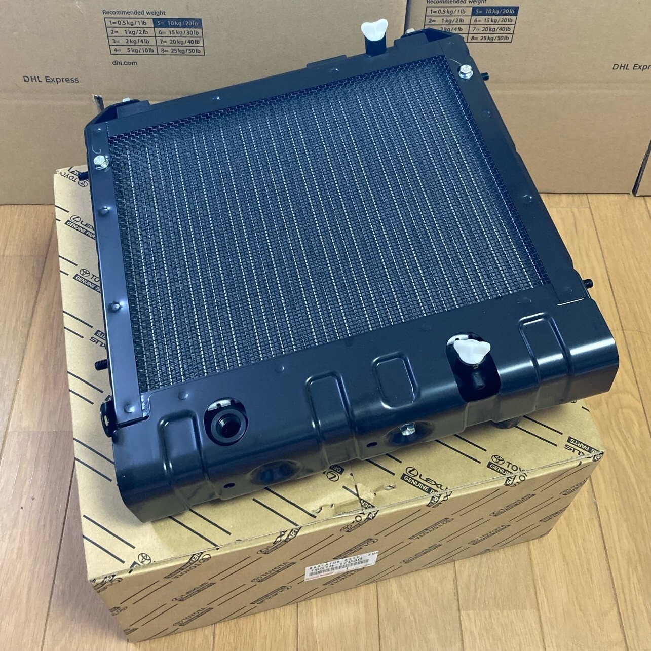 Genuine Toyota 16510-17030 Radiator ASSY Sub 1651017030 OEM for sale ...