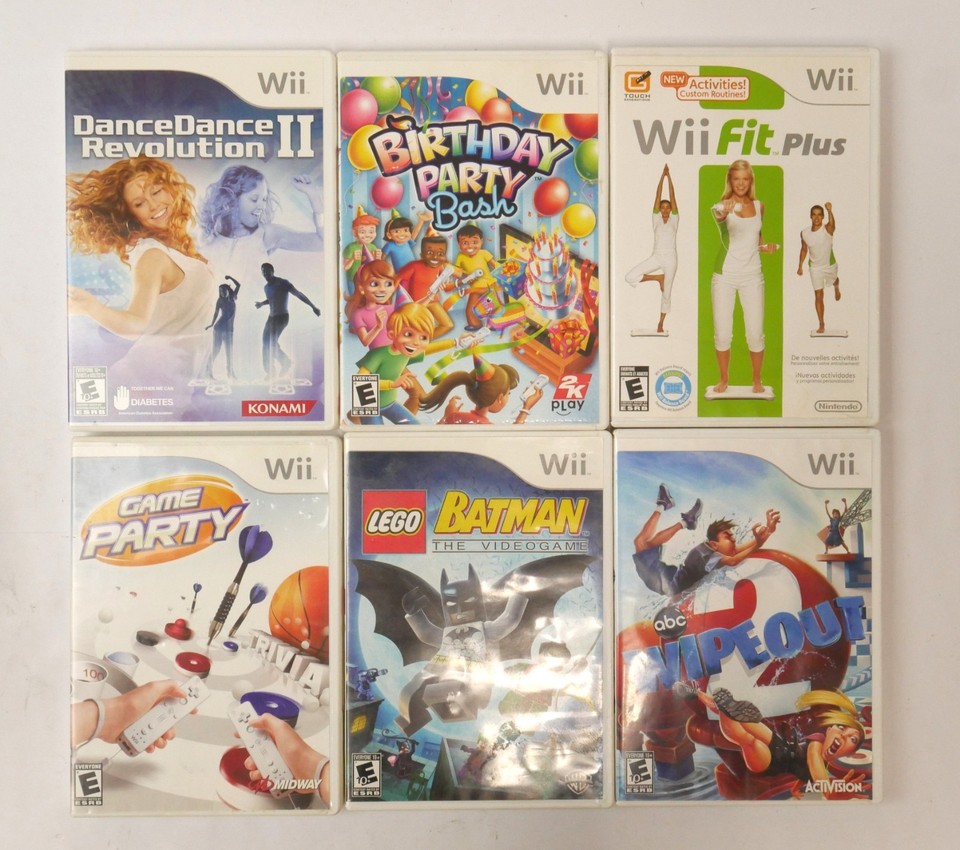 Nintendo Wii Games Lot of 15 - Just Dance, Lego, Harry Potter ...