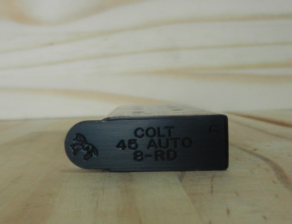 Colt 1911 Government OEM Magazine; Holds 8 Rounds 45; Blued; 2 Pack ...