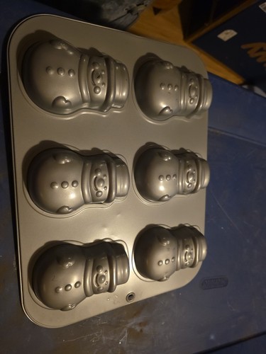 Mini Snowman Cake Pan | eBay