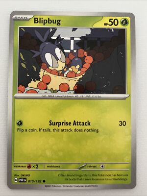Blipbug Pokemon Card 010/182 | eBay