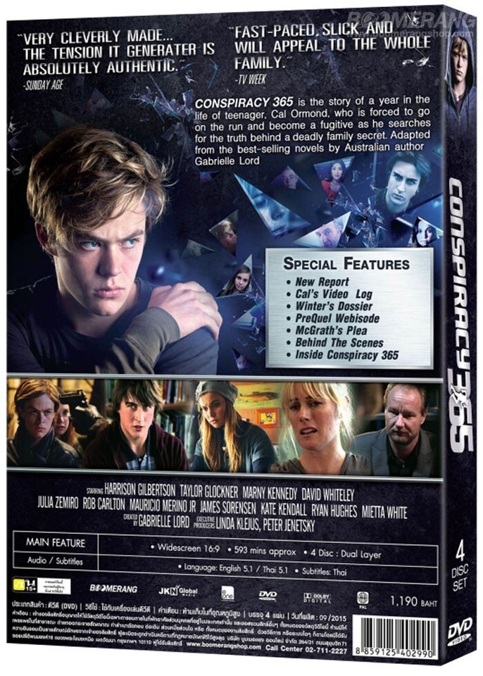 Conspiracy 365 DVD Box Set 4 discs rare new sealed Region Free PAL ...