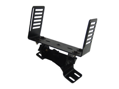 Heavy Duty CB Radio Floor Mount Bracket - Completely Adjustable Angle ...