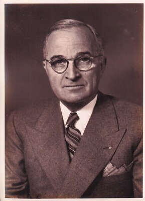 HARRY S. TRUMAN President original Pach Brothers photograph | eBay