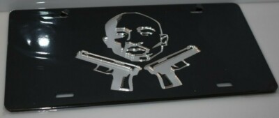 Gangster Life (Black) Acrylic Mirror Laser Cut License Plate | eBay