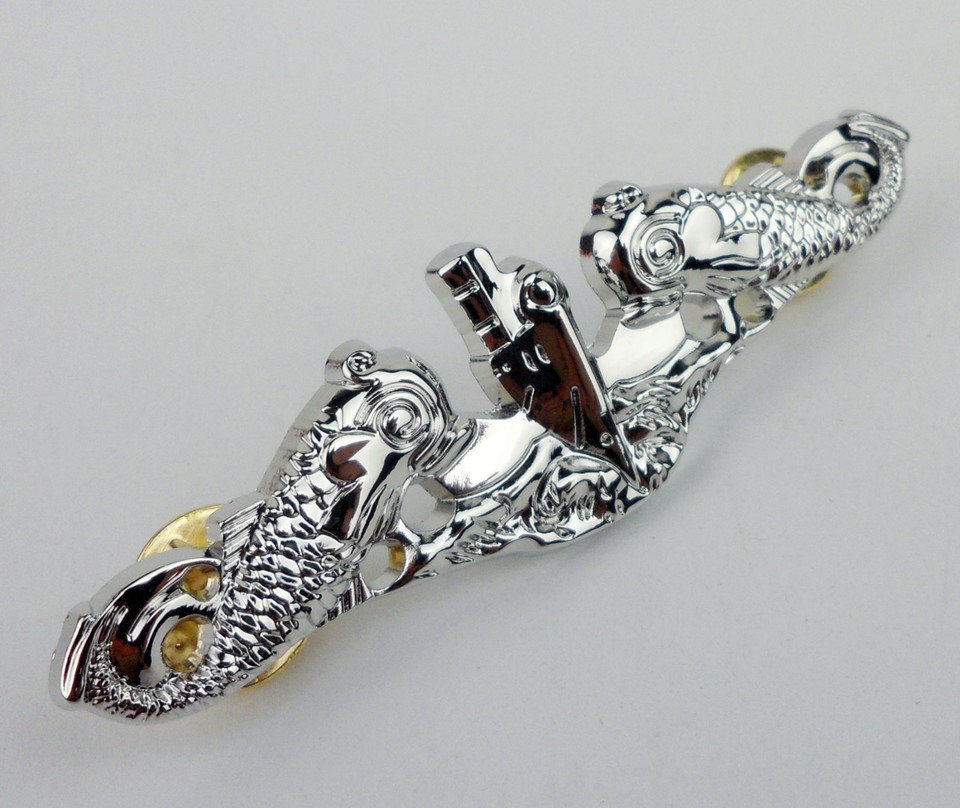 US NAVY SUBMARINE WARFARE INSIGNIA U.S. NAVY ENLISTED SUBMARINE BADGE ...