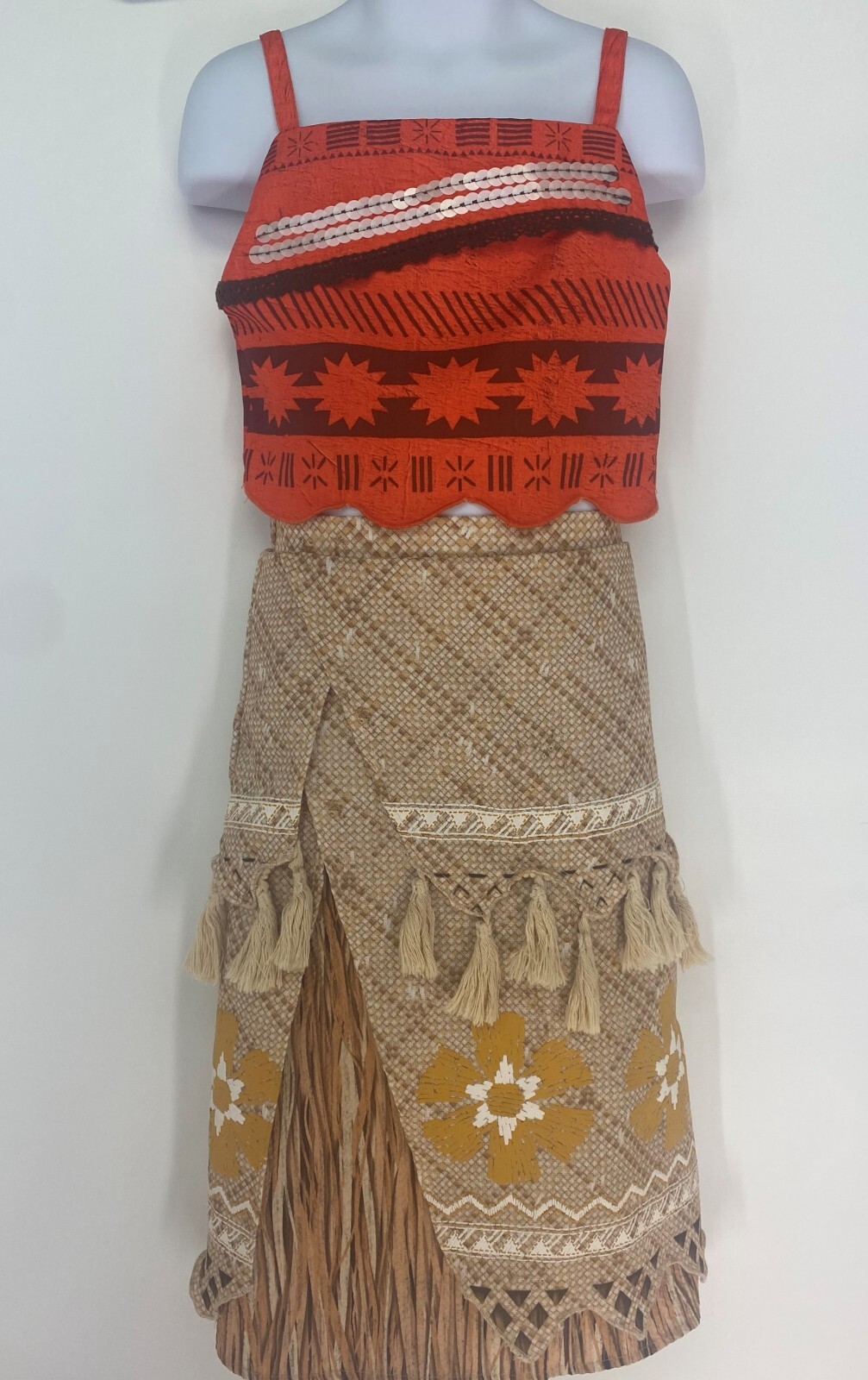 "DISNEY STORE" MOANA 2 PCSS HALLOWEEN COSTUME SKIRT &… - Gem