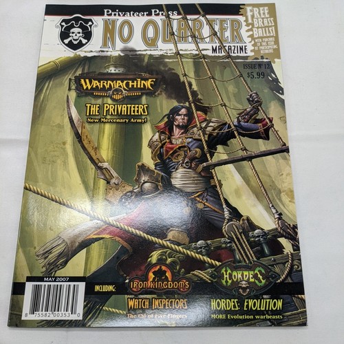 Privateer Press No Quarter Magazine Issue Number 12 May 2007 | eBay
