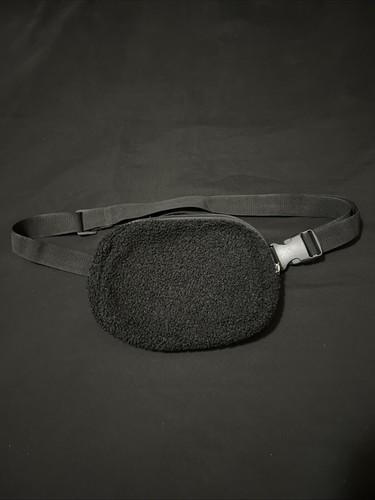 Black fanny pack (fuzzy) brand new without tags | eBay