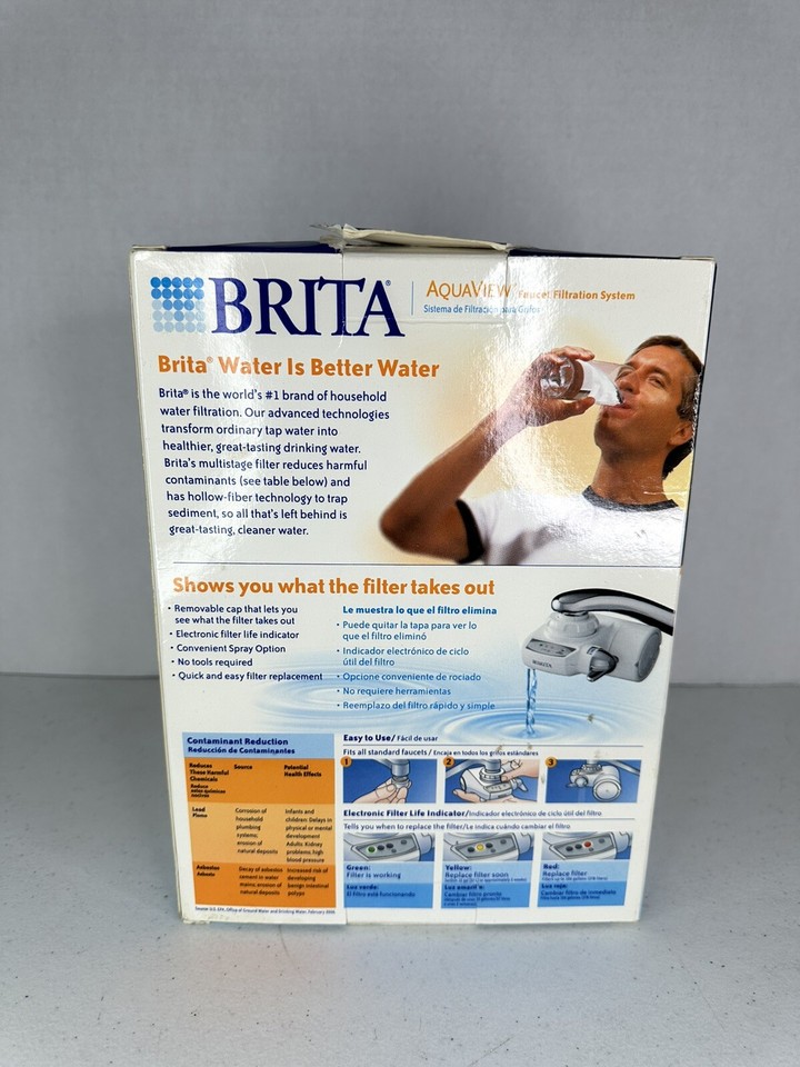 Brita Aquaview On Tap Filtration System Fits Standard Faucets Only New ...