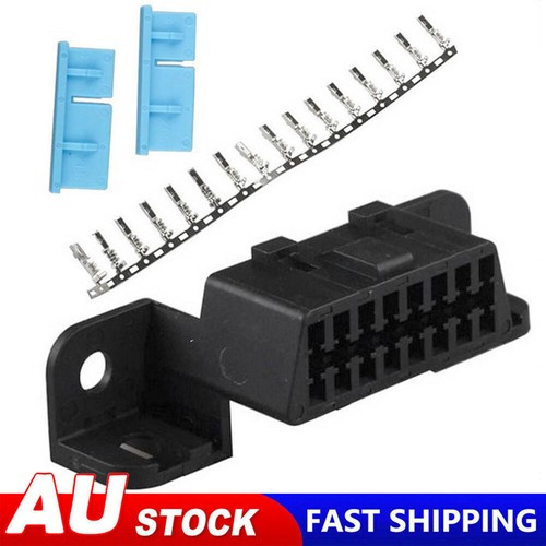 Prewired OBD2 Under Dash Mount Socket Plug Connector 16 pin Female Open ...