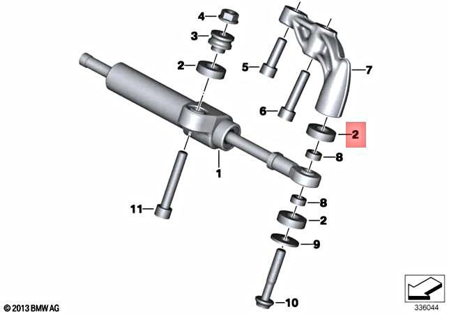 Genuine BMW 259 89V K21 K22 K23 K27 K29 K32 K33 Ring 12.5x24x6.5 ...