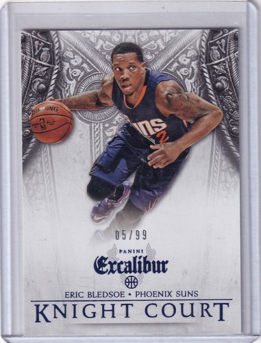 2014-15 Panini Excalibur #9 Eric Bledsoe Knight Court Blue #/99 | eBay