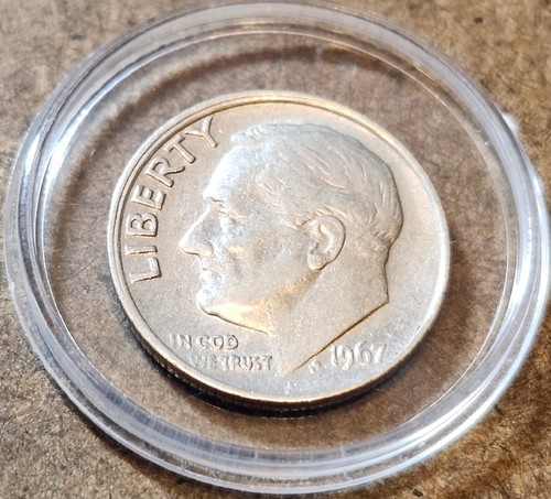 1967 Roosevelt Dime No Mint Mark. Vintage. Ships FREE! | eBay