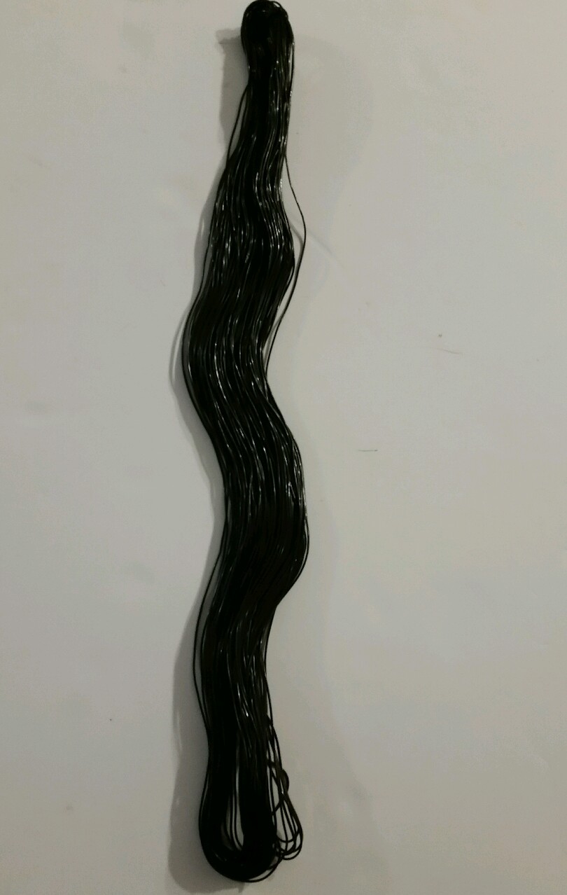 3 New African Rubber Hair Thread For Threading/Stretching Out Natural ...