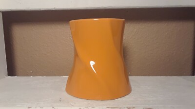 Edible Arrangements VASE, Orange Ceramic Collectible 4.5"H | eBay