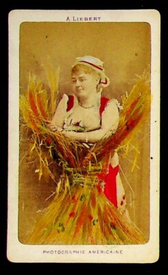 A. Liebert CDV Photograph 1860's Hand Colored Opera Singer Paris Paola ...
