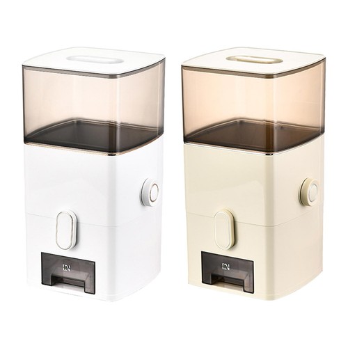 Rice Bucket Multipurpose 6L Airtight Rice Dispenser for Kitchen Bean ...