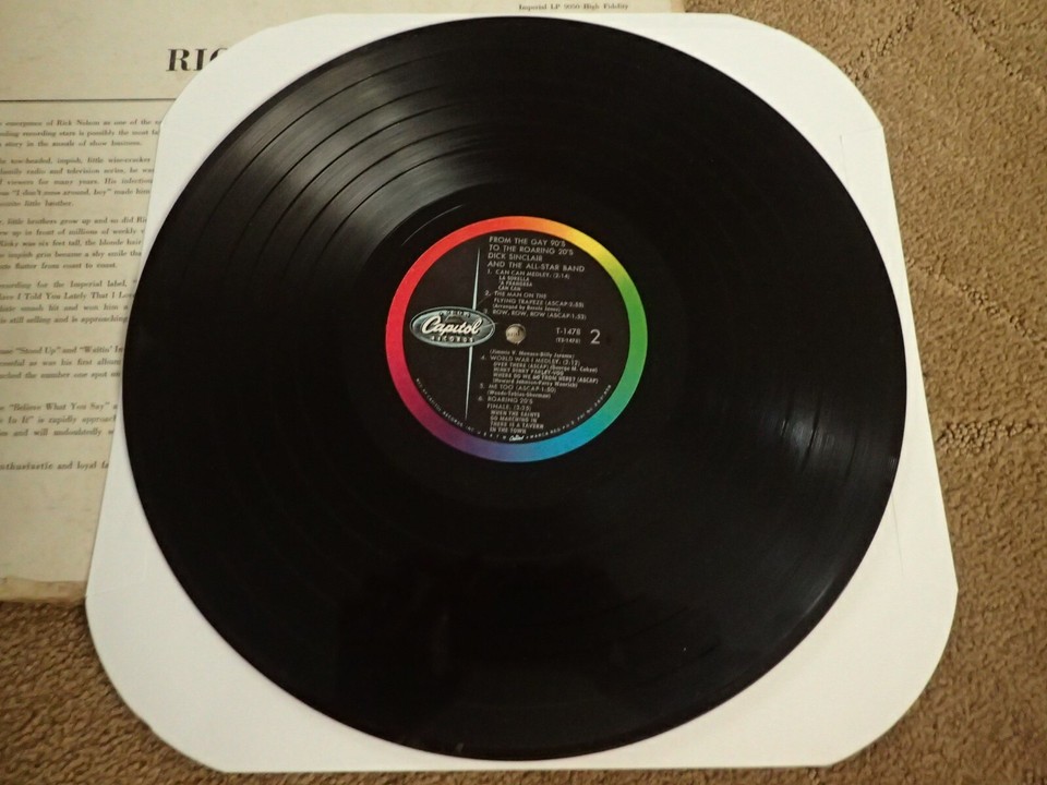 Ricky Nelson / Self - Titled / Vinyl LP / 1958 / LP 9050 | eBay