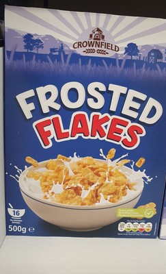Crownfield Frosted Flakes Cereals 500g x Pack of 2 | eBay UK
