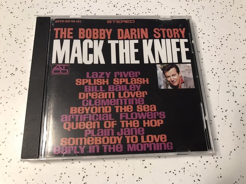 The Bobby Darin Story Mack The Knife Cd Atco Records 1989 VG Condition ...