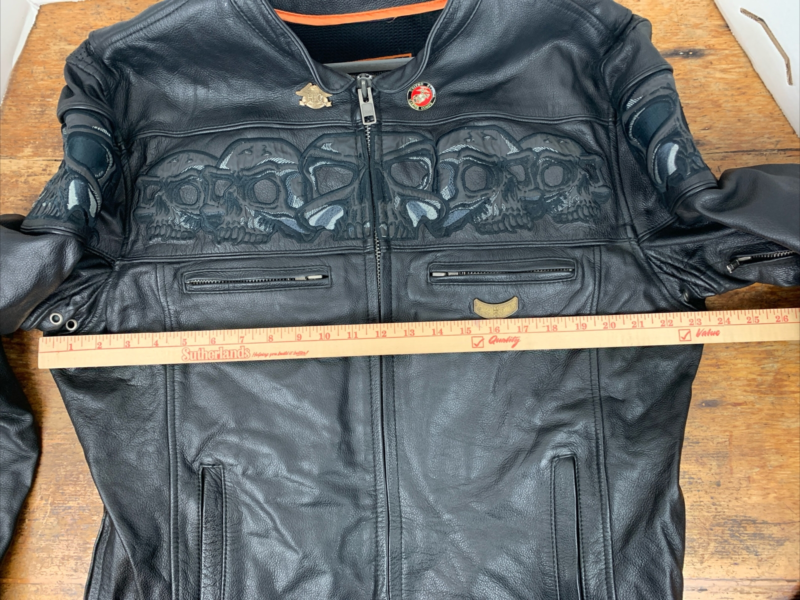 Savage Skulls Motorcycle Jacket First Classic Leather Gear Hero Iron ...