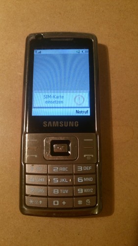 Samsung SGH L700 Titan Silver Unlocked Mobile Phone 2MP Digital Camera ...