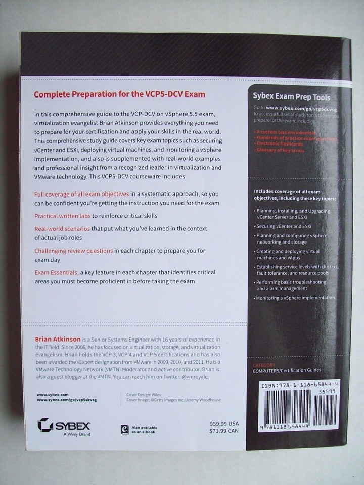 VCP5-DCV VMware Certified Professional-Data Center Virtualization on ...