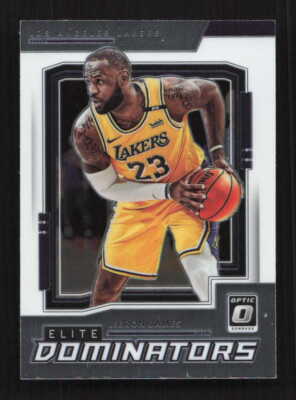 LeBron James 2021 Donruss Optic Elite Dominators Los Angeles Lakers #6 ...