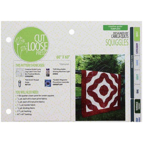Cut Loose Press Squiggles Quilt Pattern | eBay