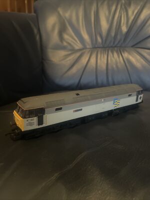 LIMA 00 GAUGE BR CLASS 47 47190 "PECTINIDAE" IN TWO TONE GREY PETROLEUM ...
